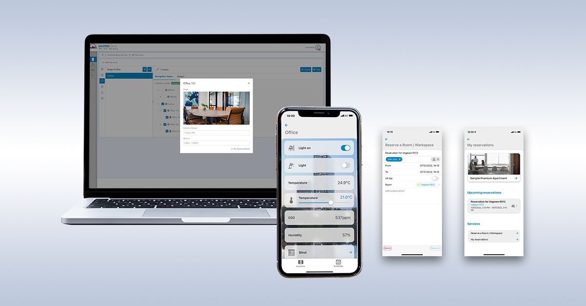 Mobile Building Services 2.0 now available - SAUTER Sverige